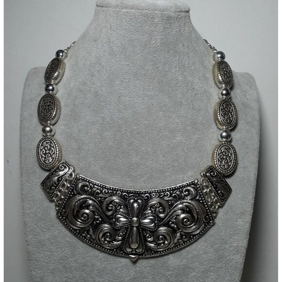 Jewelry | Celtic Gothic Medieval Style Collar Necklace Bold Statement ...